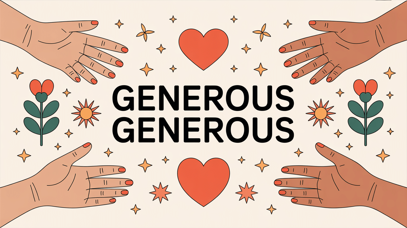 Générosité Authentique Les Clés Pour Cultiver Generous Generous Au ...