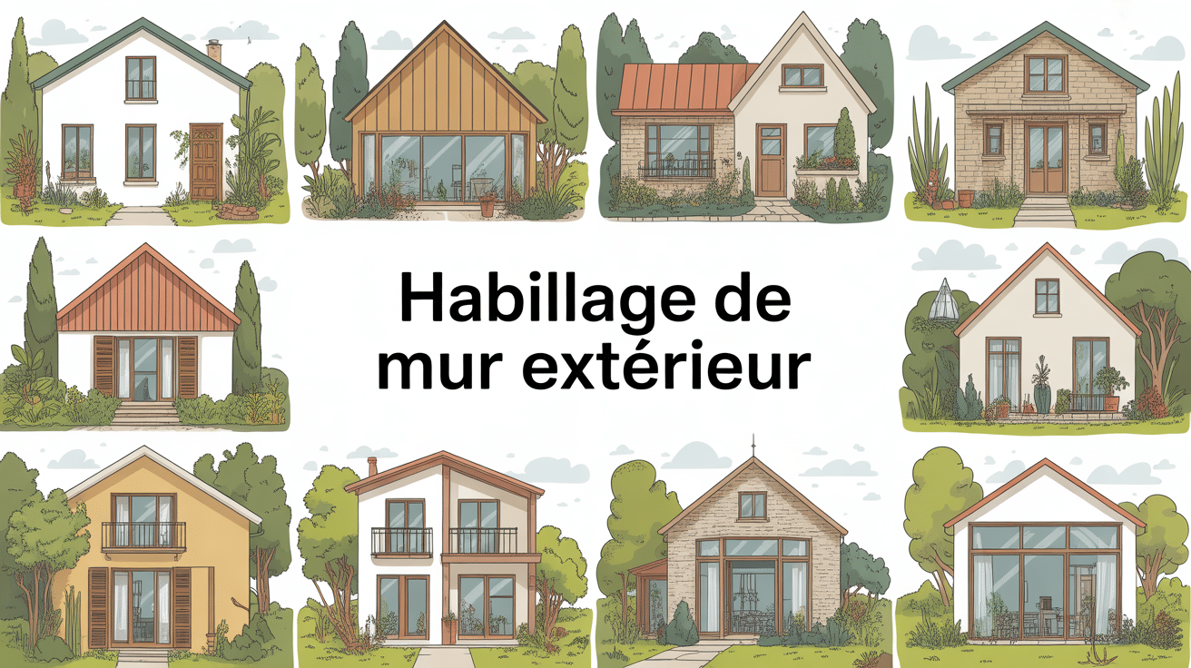 Habillage Mur Extérieur Idées Matériaux Et Conseils Pour Réussir Votre ...